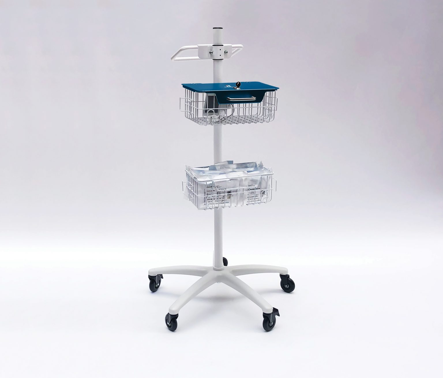 Accuro-Trolley: get security, storage, and power supply | RIVANNA